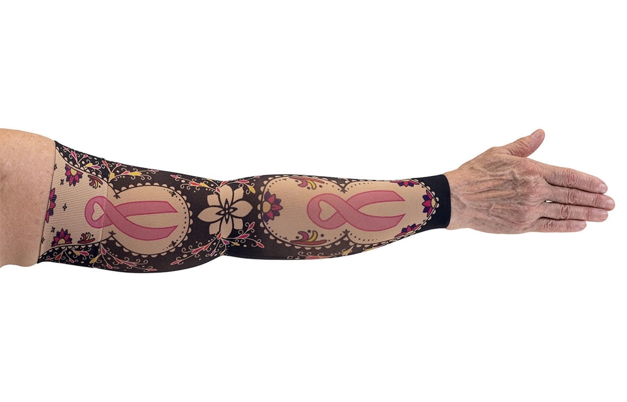 Compression Arm Sleeve for Women - 30-40mmHg - Long - Small with ...