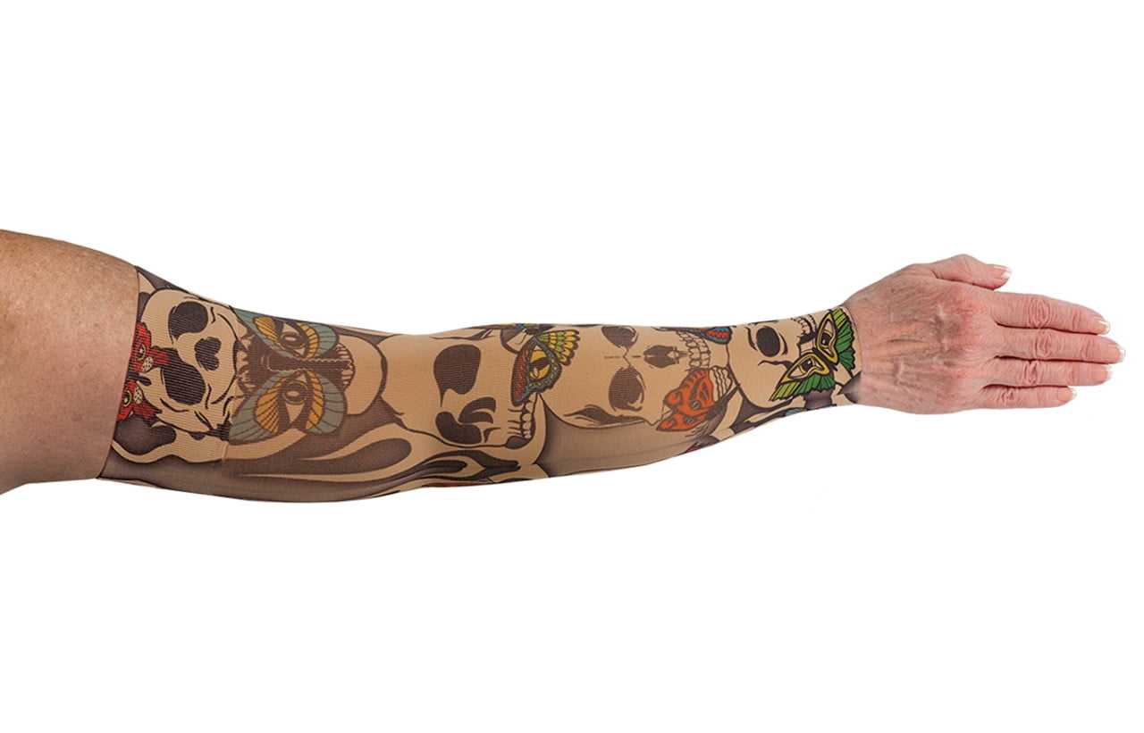 Compression Arm Sleeve for Women - Misfit - 20-30mmHg - Long - Large ...