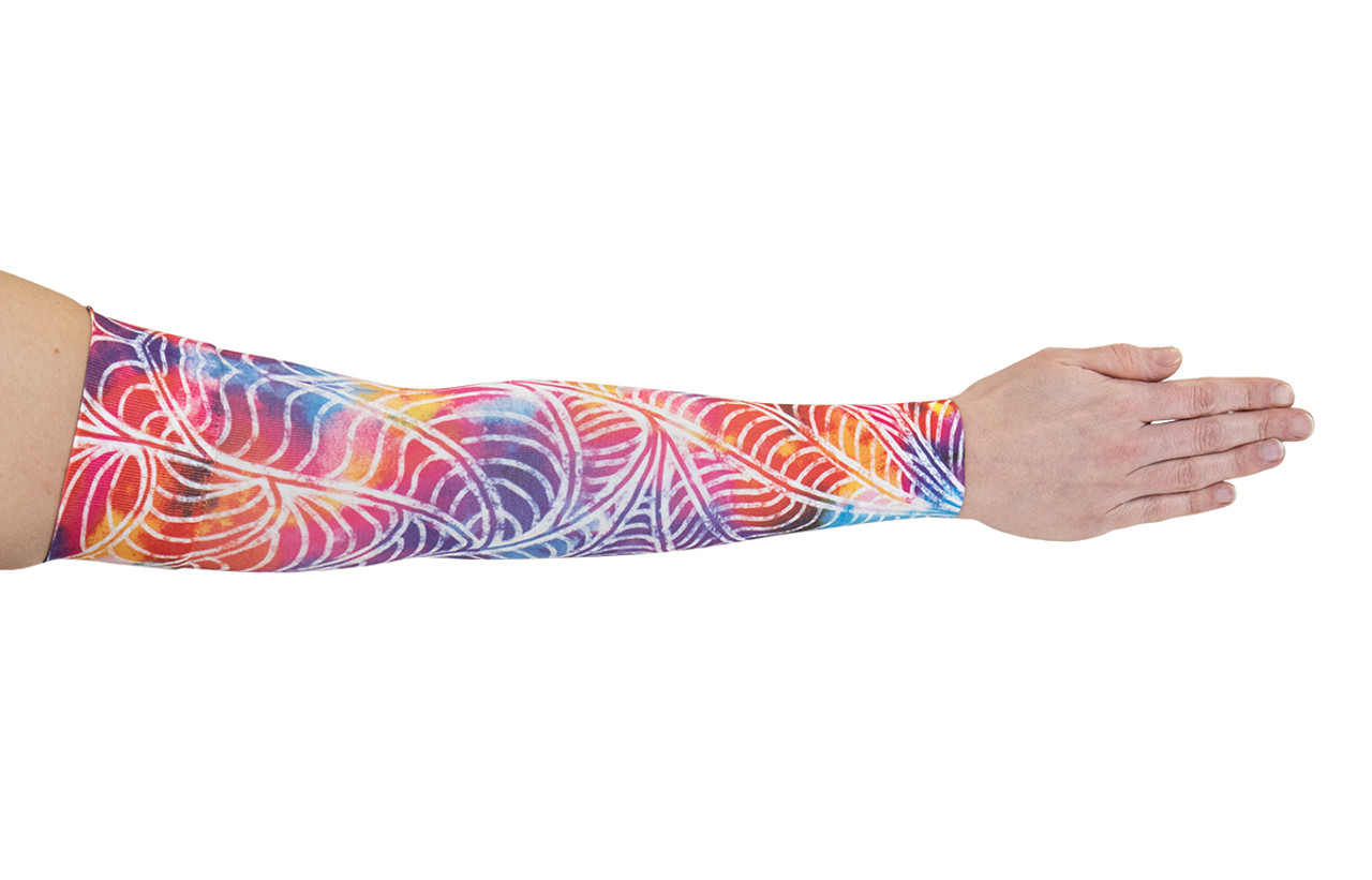 Compression Arm Sleeve for Women - Psychedelic - 20-30mmHg - Long ...