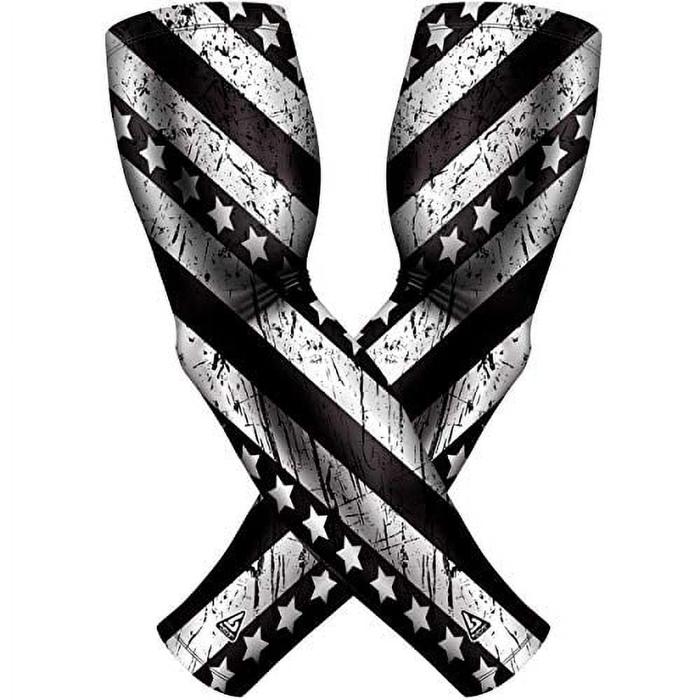 Compression Arm Sleeves For Men Women Youth Sports - Athletic Baseball ...