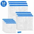 Kabuer Vacuum Storage Bags 10 Pack Space Saver Bags for Clothes Bedding ...