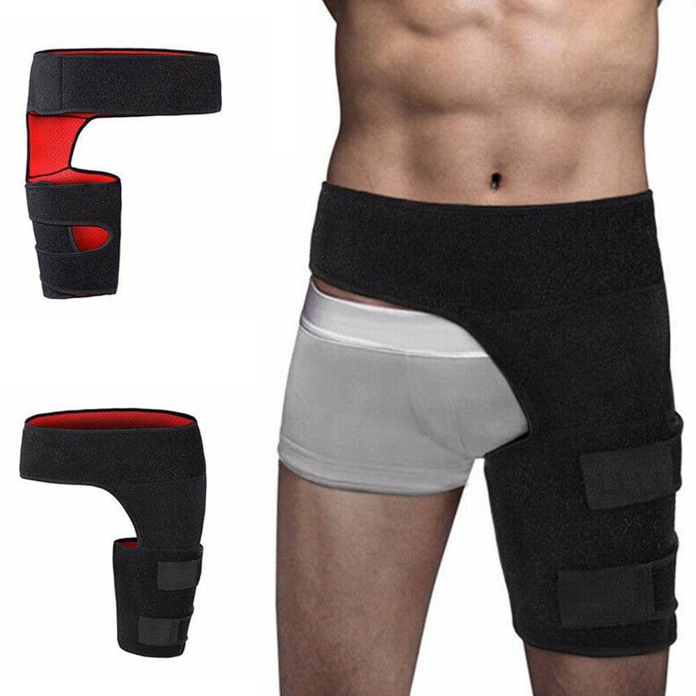 Compression Brace for Hip, Sciatica Nerve Pain Relief Thigh Hamstring ...