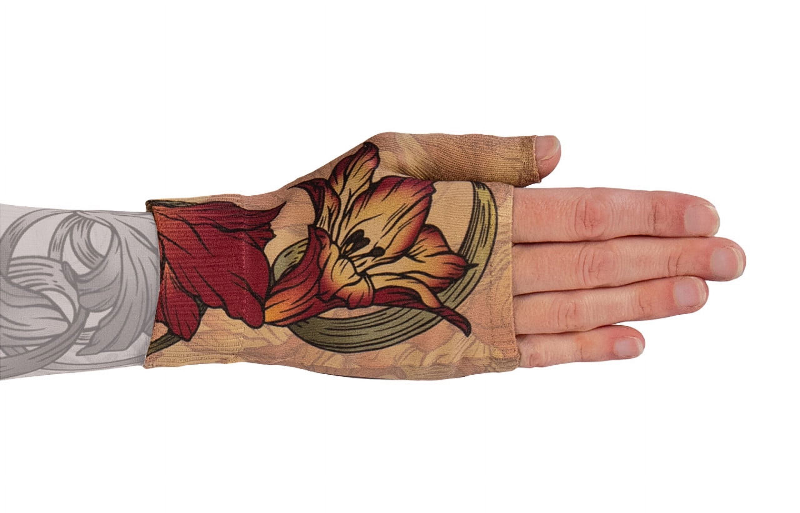 Compression Gauntlet for Women - 30-40mmHg Large for Lymphedema, Post ...