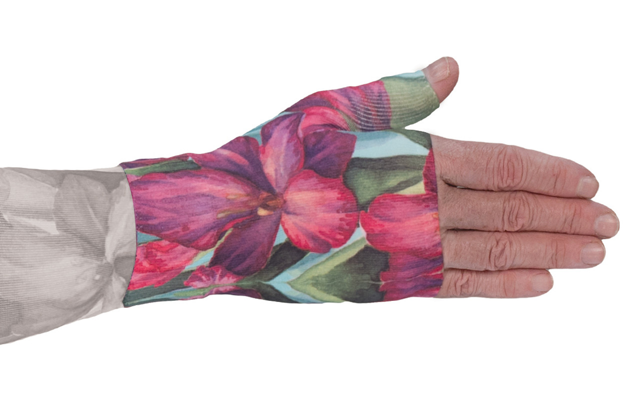 Compression Gauntlet for Women - 30-40mmHg Large for Lymphedema, Post ...