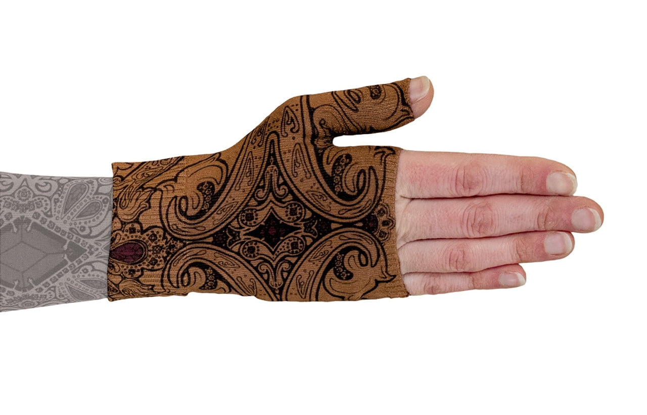 Compression Gauntlet for Women - Audrey Mocha - 30-40mmHg Small for ...
