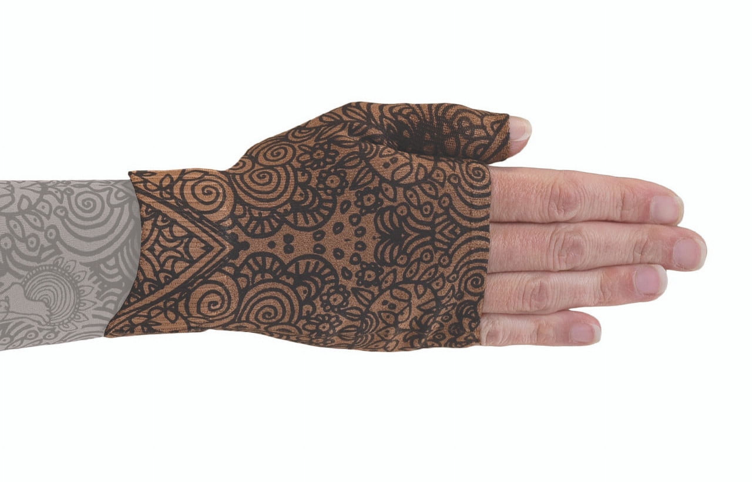 Compression Gauntlet for Women - Beauty-Full Mocha - 20-30mmHg Large ...