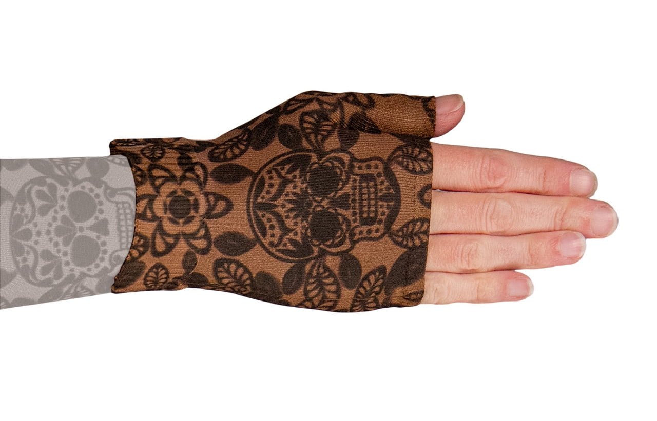 Compression Gauntlet for Women - Macabre Mocha - 20-30mmHg Large for ...