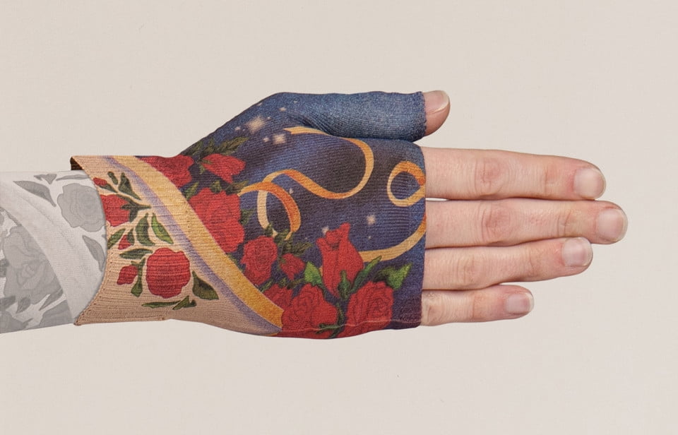 Compression Gauntlet for Women - Venice - 30-40mmHg Small for ...