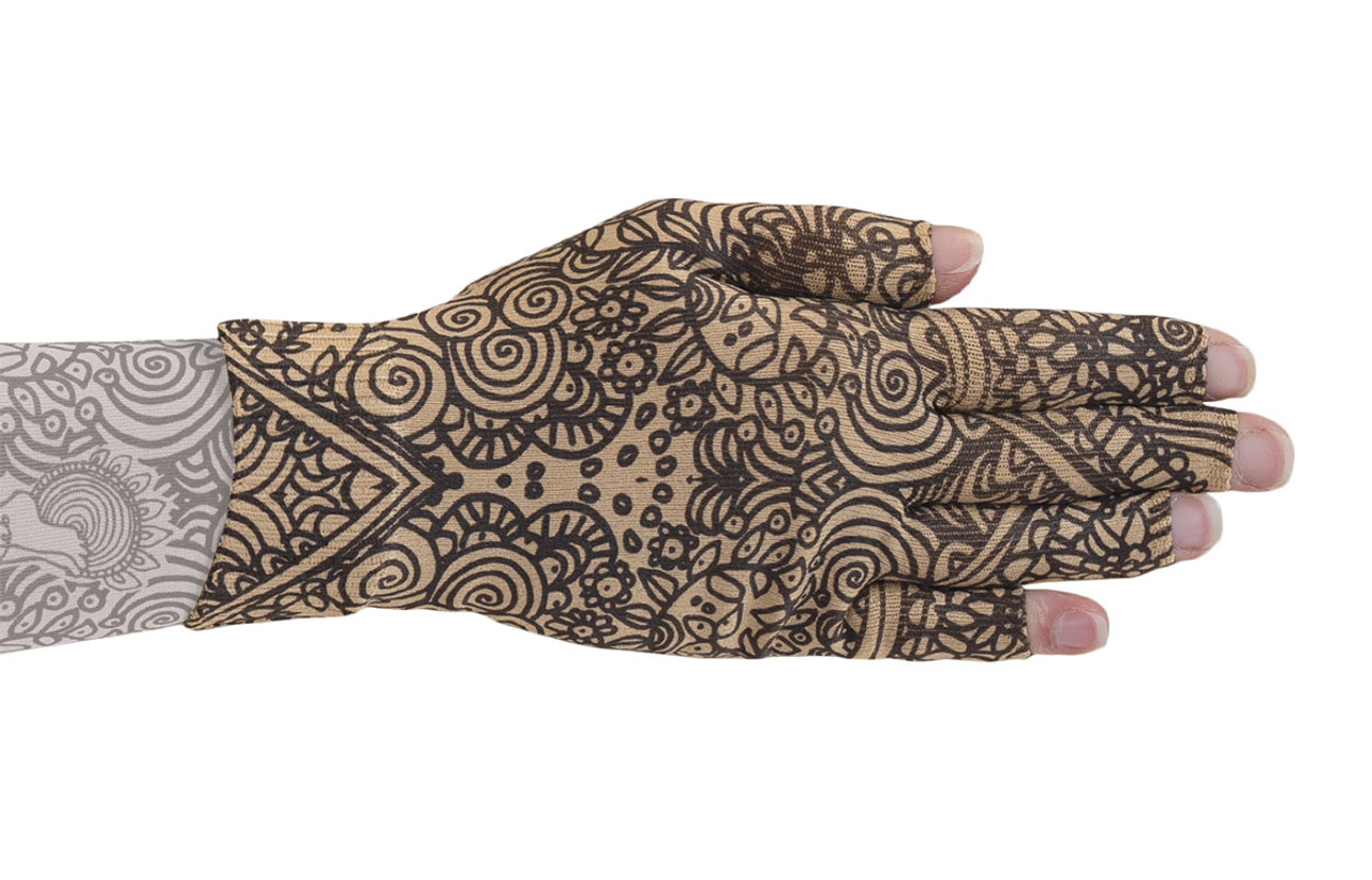 Compression Glove for Women - Beauty-Full Beige - 30-40mmHg Small for ...