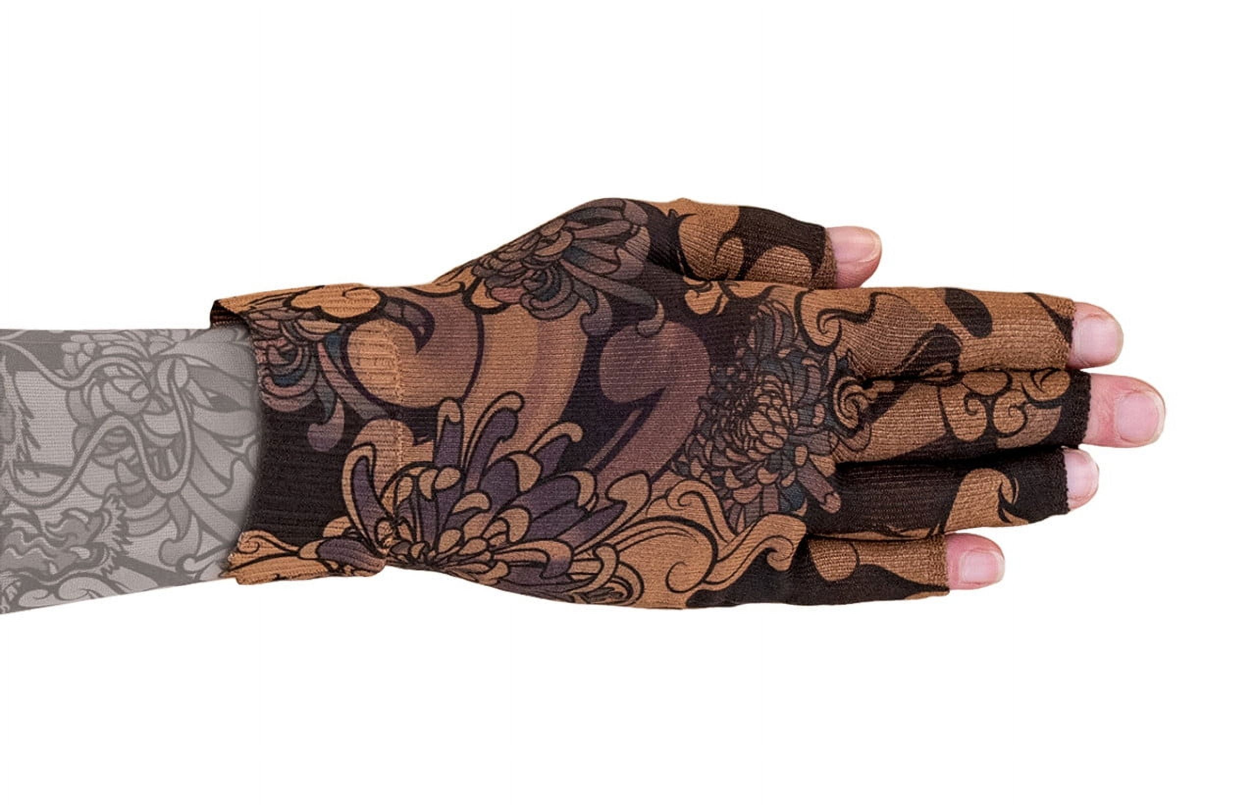 Compression Glove for Women - Dragon Lair Mocha - 20-30mmHg Medium for ...