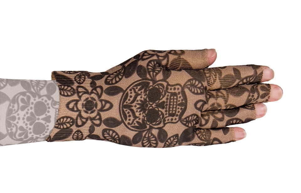 Compression Glove for Women - Macabre Beige - 30-40mmHg Small for ...