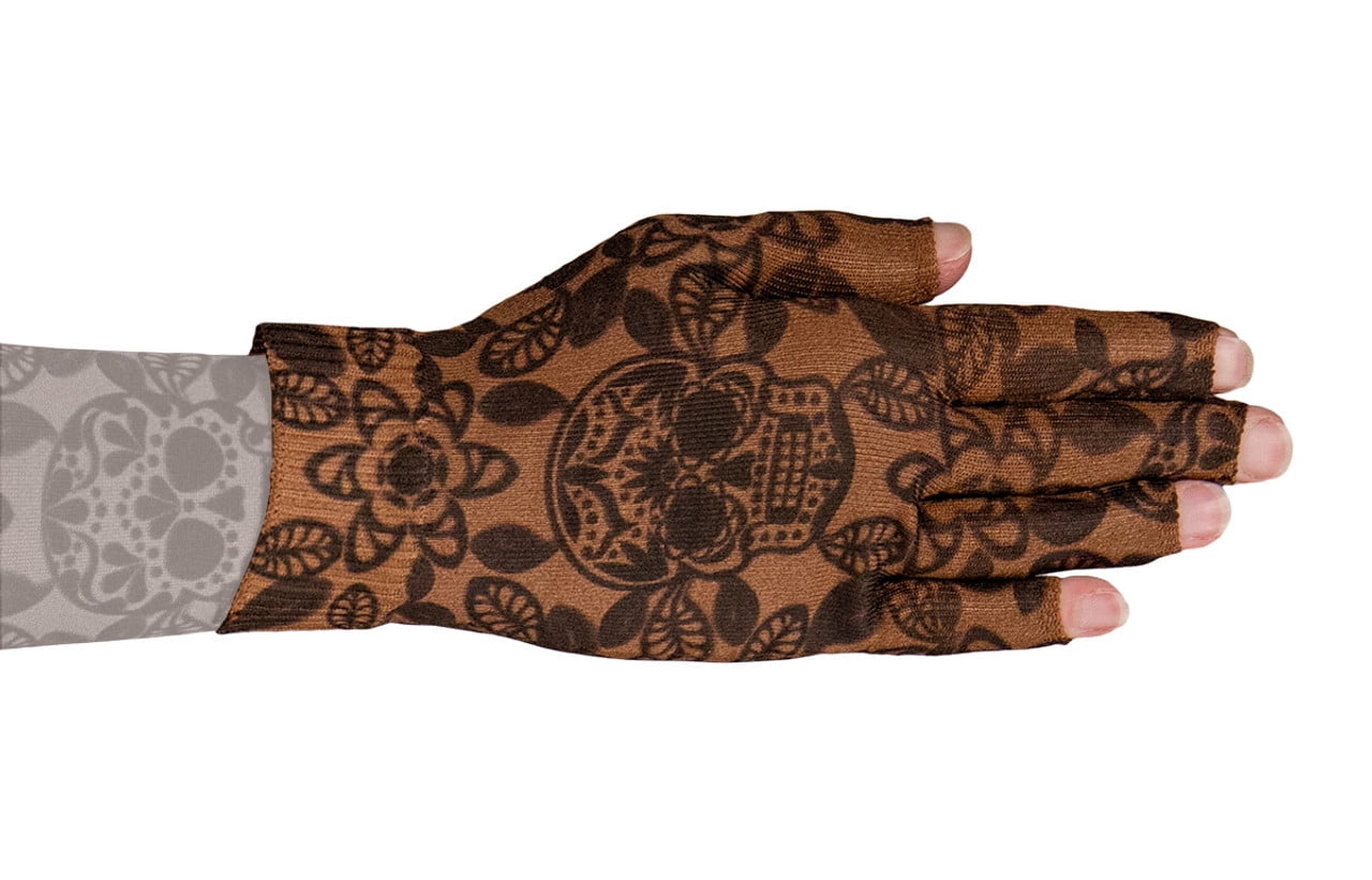 Compression Glove for Women - Macabre Mocha - 20-30mmHg Medium for ...