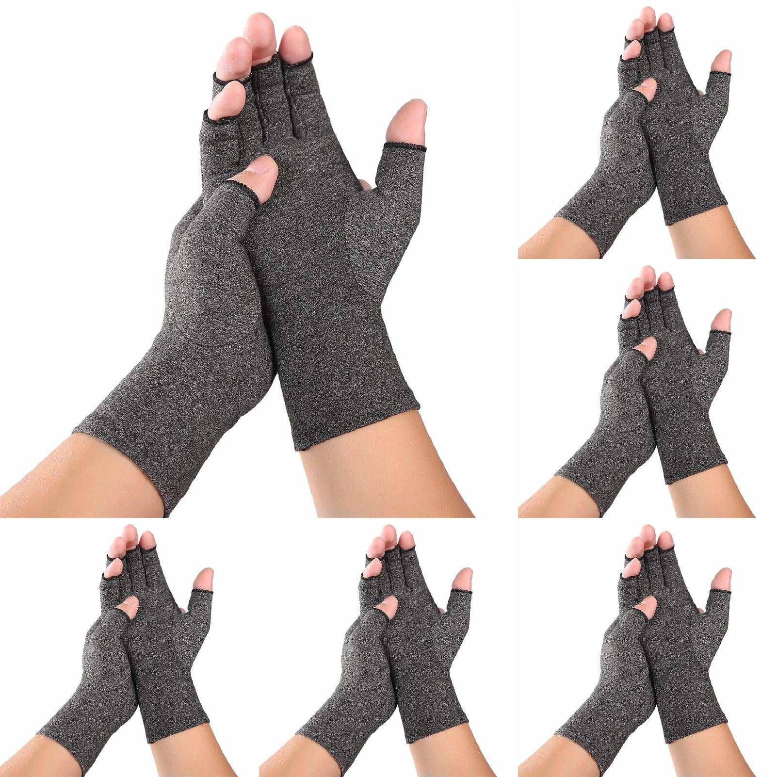 Compression Gloves From Rheumatoid Carpal Tunnel Hand Gloves Fingerless ...