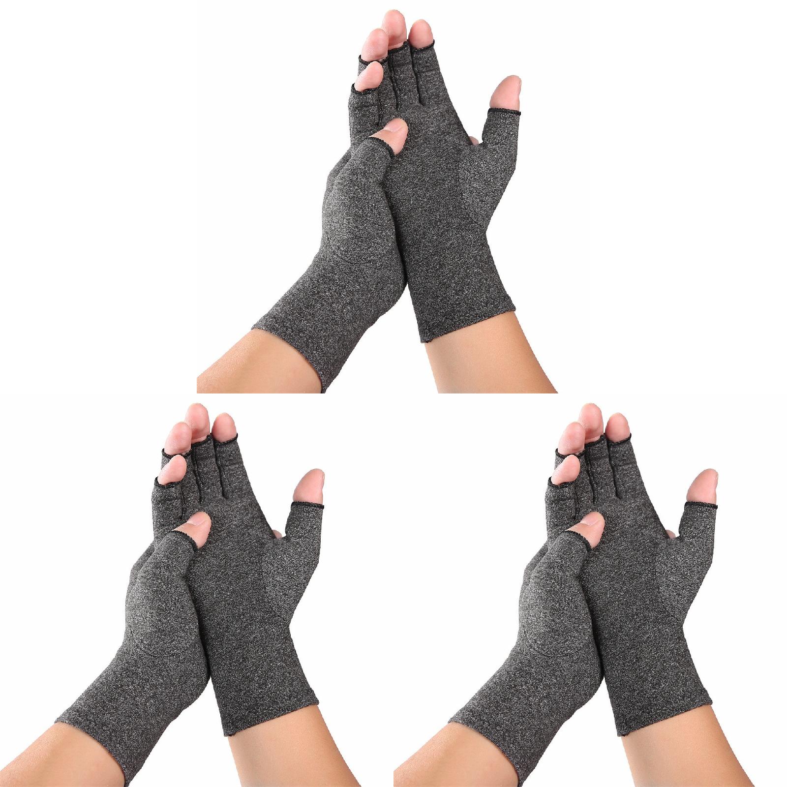 Compression Gloves From Rheumatoid Carpal Tunnel Hand Gloves Fingerless ...
