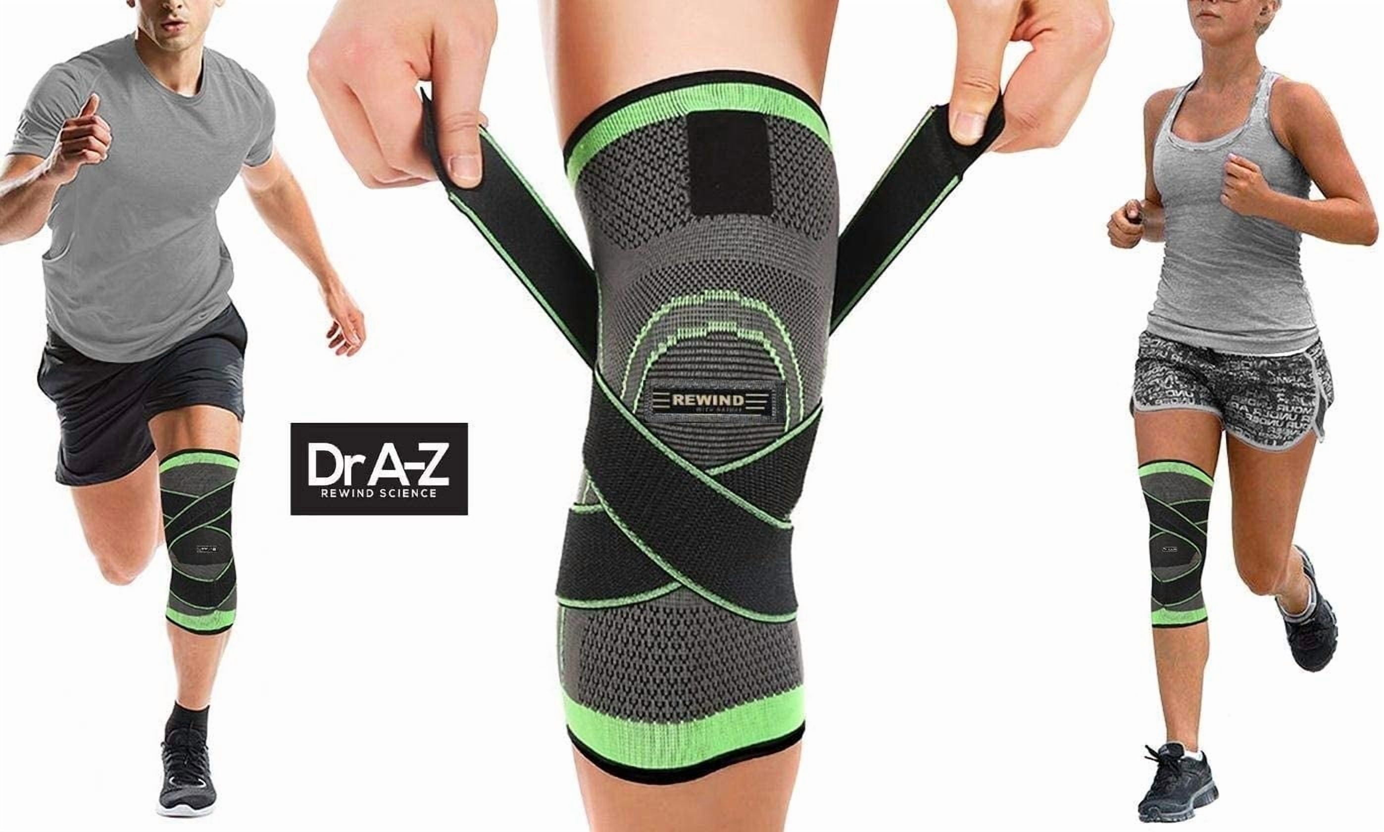 Compression Knee Sleeve Knee Brace for Men & Women Anti-Slip - Prevent ...