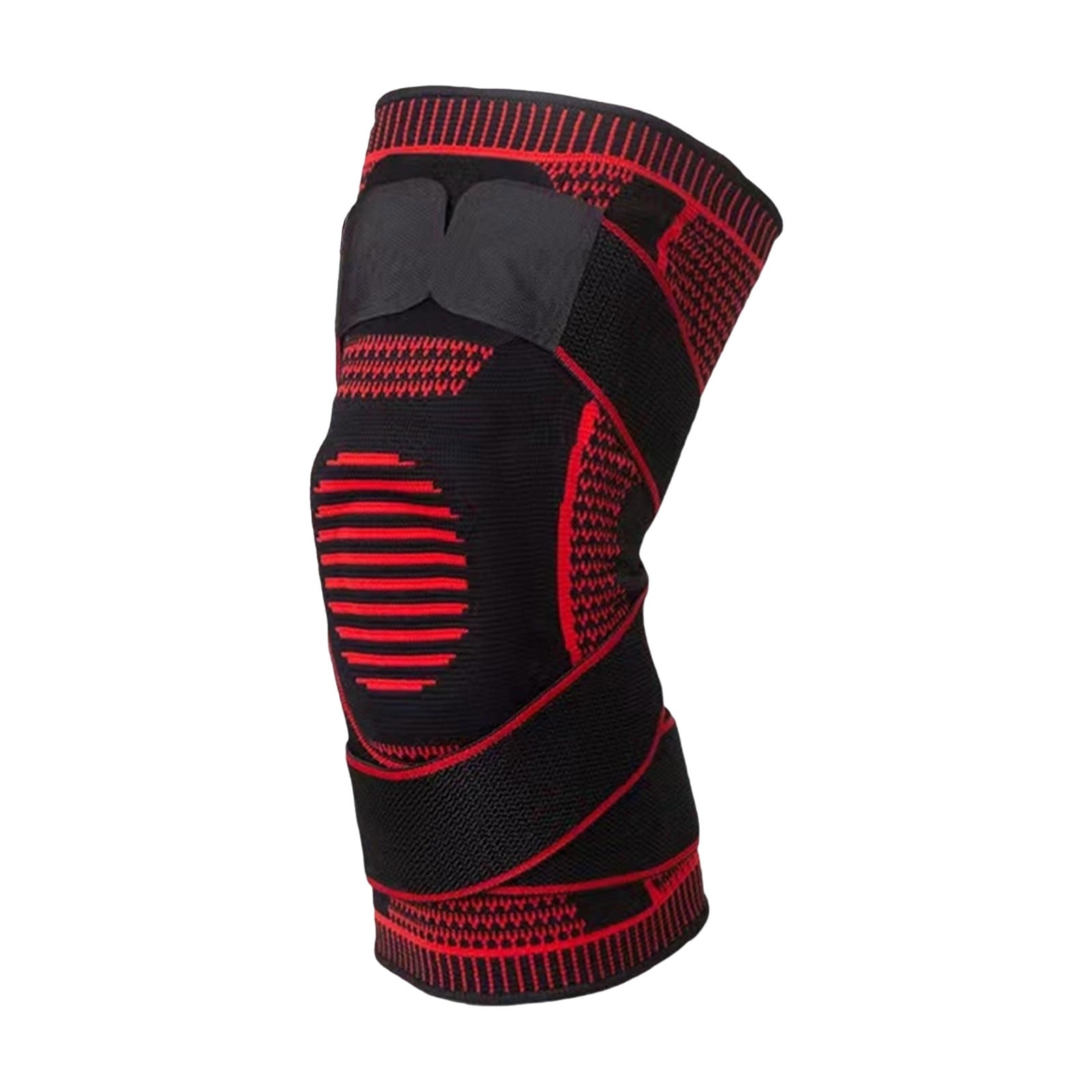 Compression Knee Sleeves with Gel Pads - Hinged Knee Brace for Pain ...