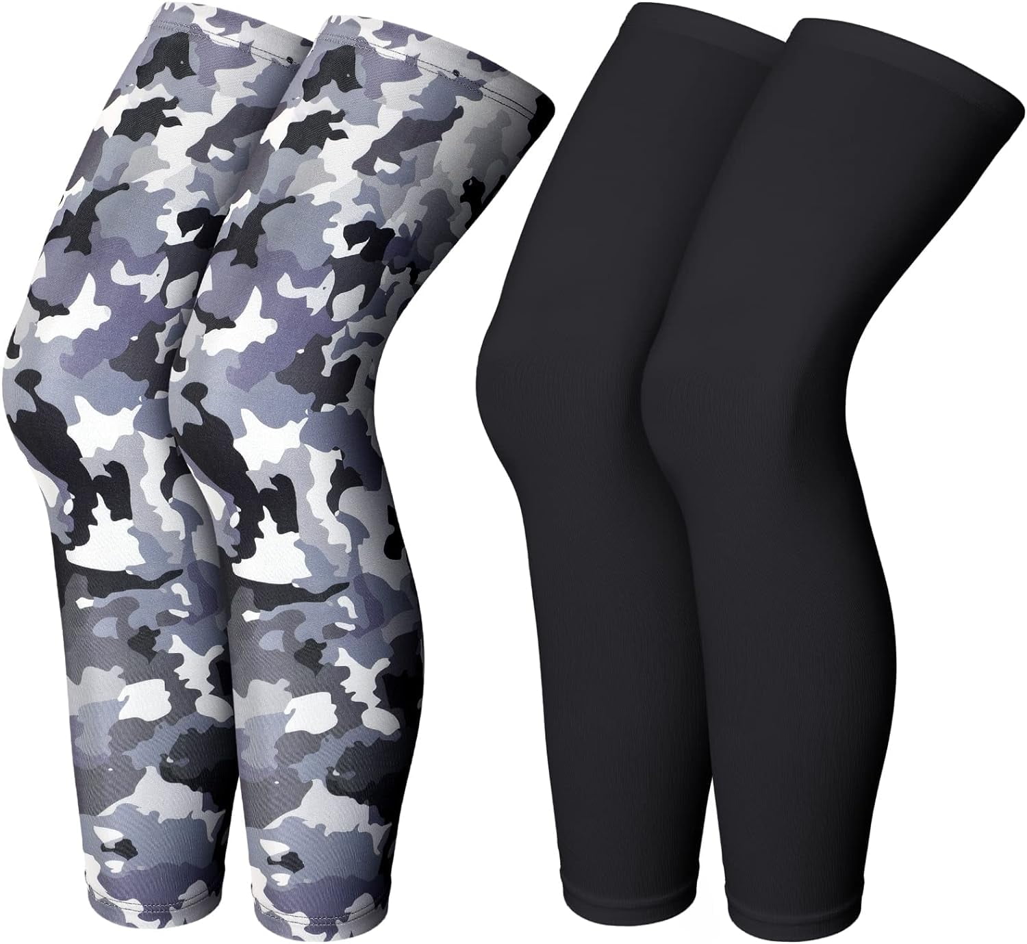 Compression Leg Sleeve Full Length Leg Sleeves Sports Cycling Leg ...