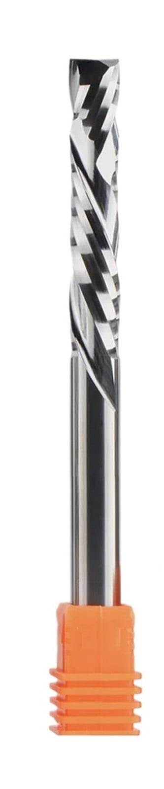 Compression Milling Cutter Woodwork Cut Two Flutes Spiral Carbide ...