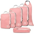 Compression Packing Cubes - Travel Organizers (Dusty Rose) by TRIPPED ...