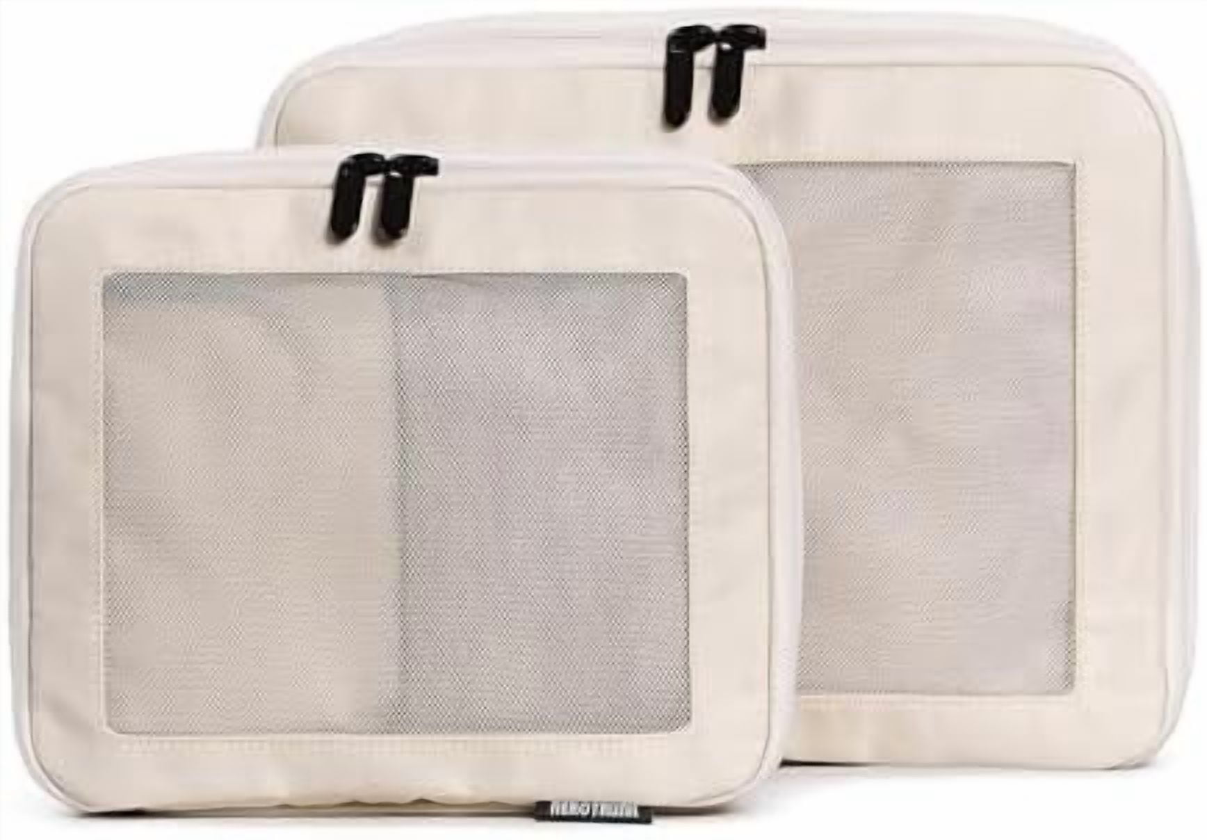 Compression Packing Cubes for Travel - Luggage Organizer Bags - Double ...