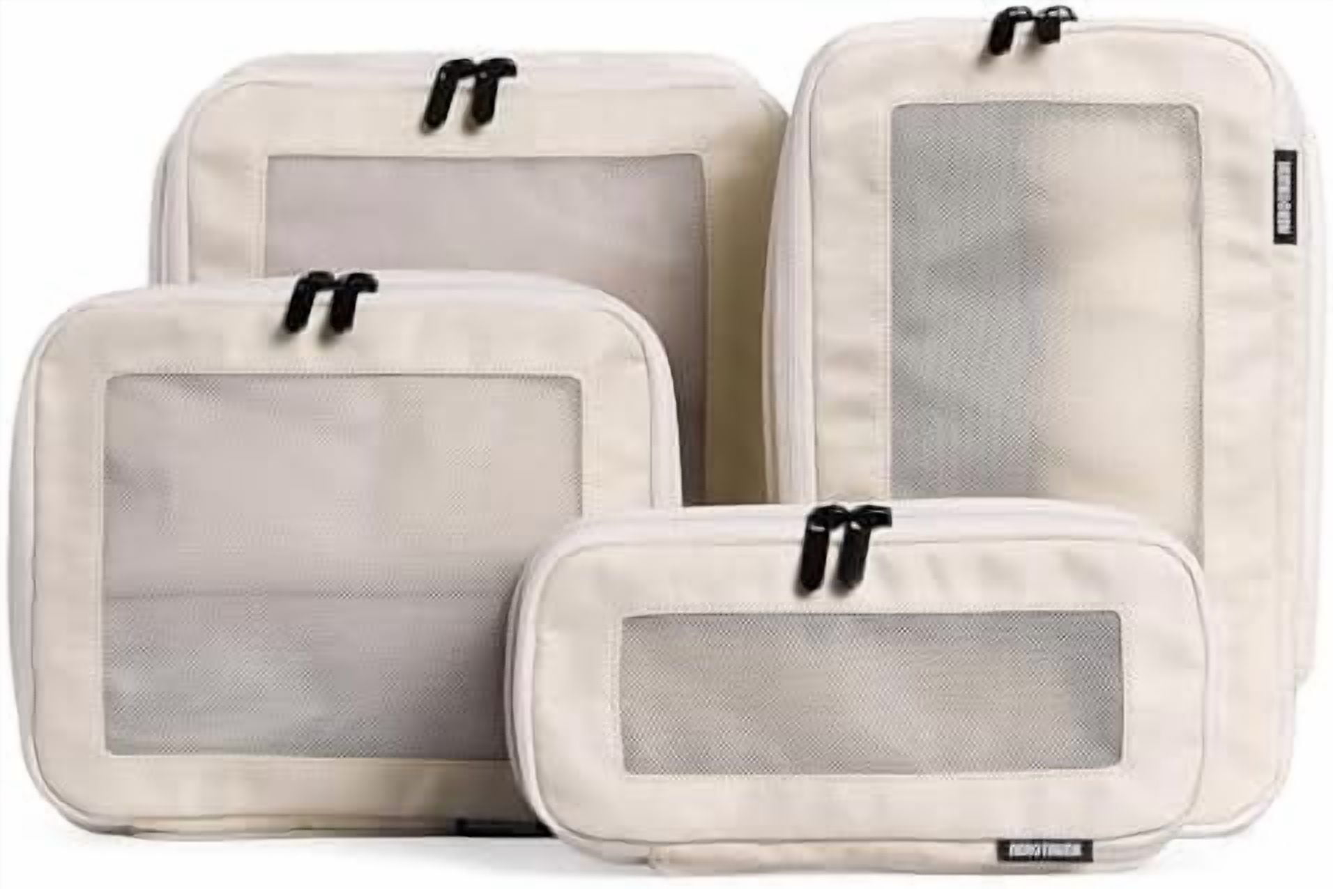 Compression Packing Cubes for Travel - Luggage Organizer Bags - Double ...