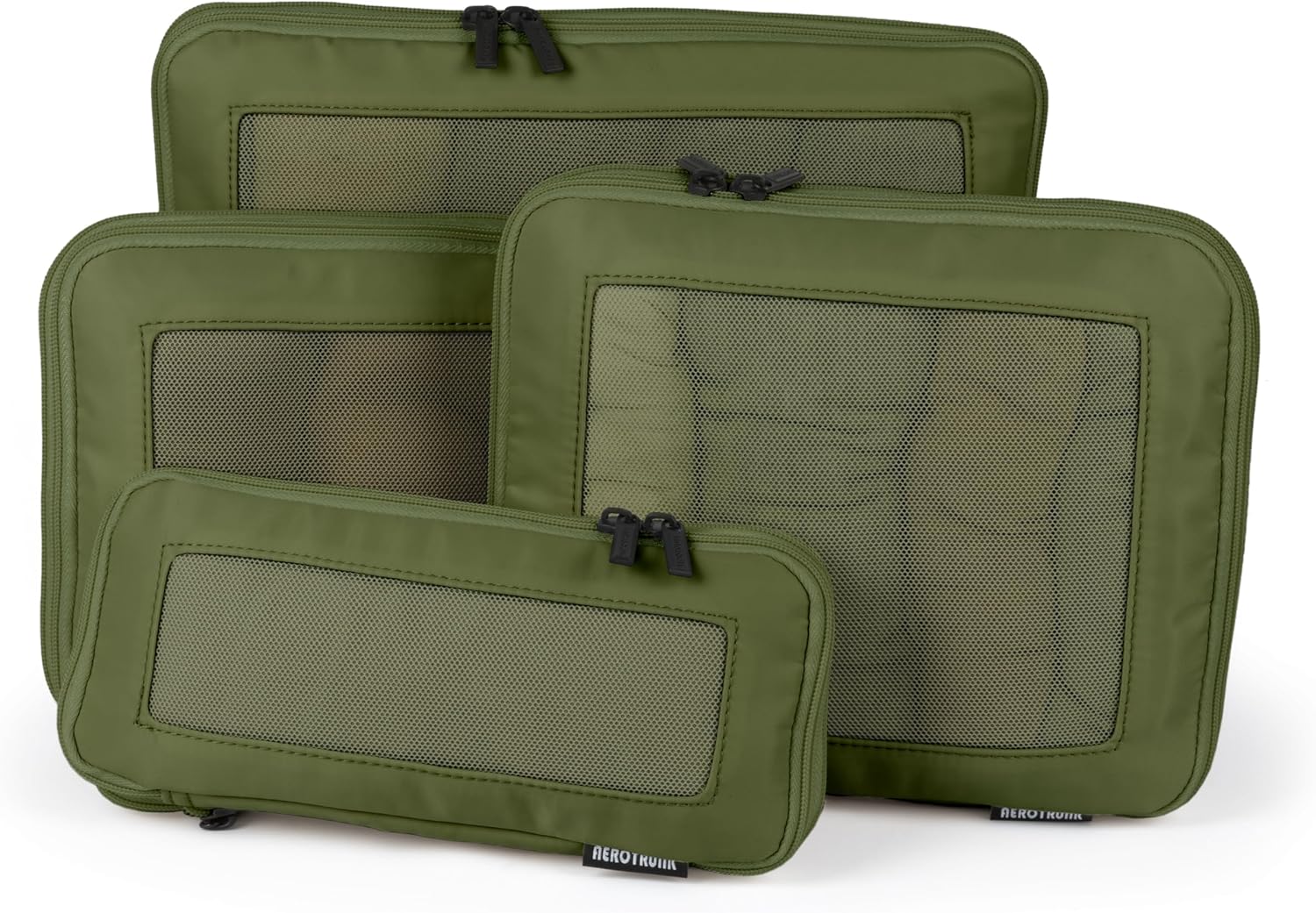 Compression Packing Cubes for Travel - Luggage Organizer Bags - Double ...