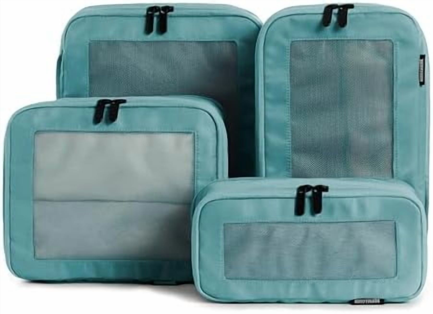 Compression Packing Cubes for Travel - Luggage Organizer Bags - Double ...