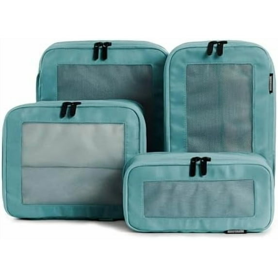 Compression Packing Cubes for Travel - Luggage Organizer Bags - Double ...