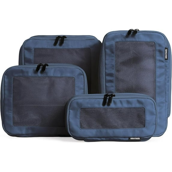 Compression Packing Cubes for Travel - Luggage Organizer Bags - Double ...
