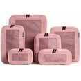 Compression Packing Cubes for Travel - Luggage Organizer Bags - Double ...