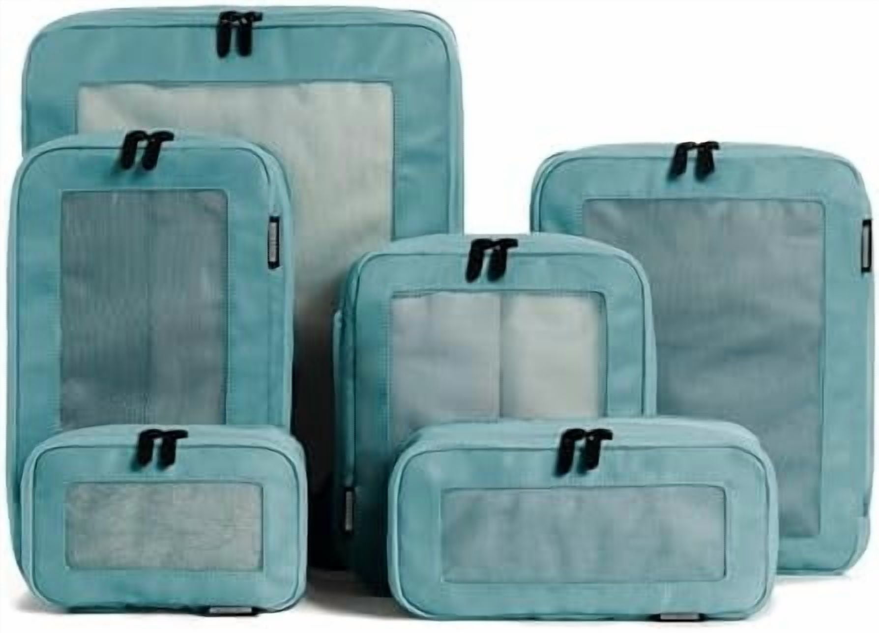 Compression Packing Cubes for Travel - Luggage Organizer Bags - Double ...