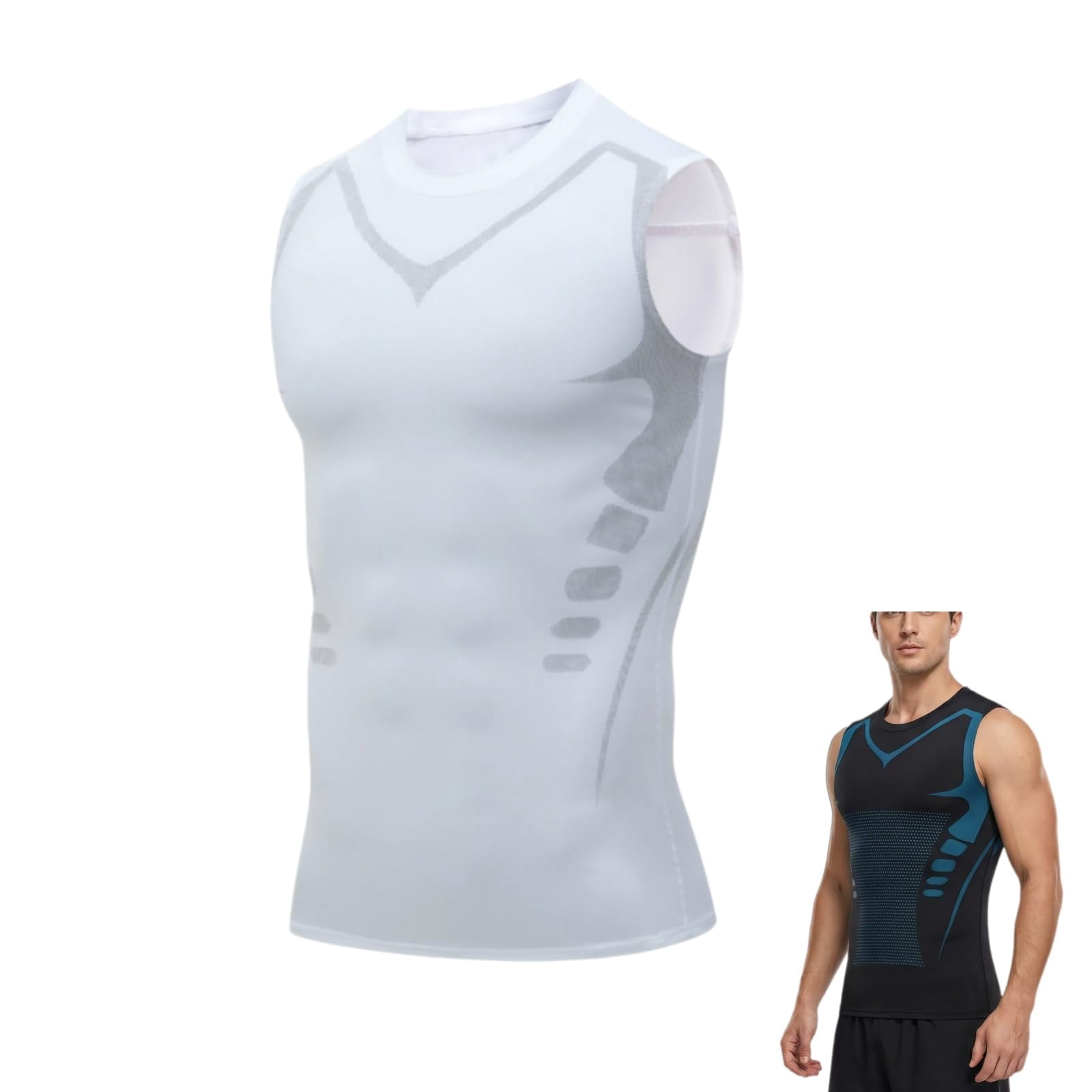 Compression Shaping Shirt Tank Men New Quick-Drying,Breathable ...