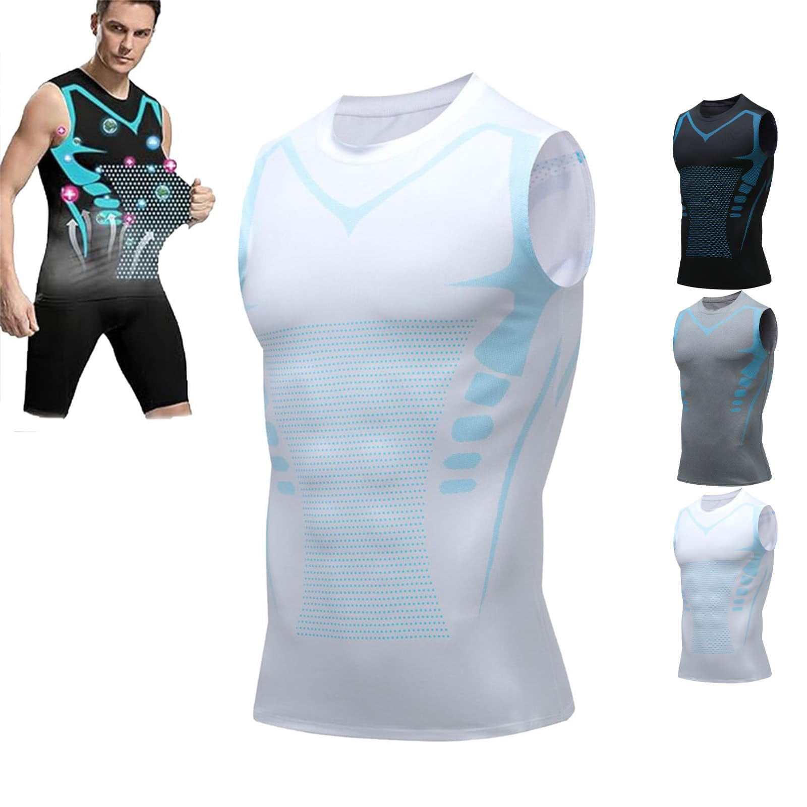 Compression Shirt Men, 60s Quick Drying, Feel The Power of Confidence ...