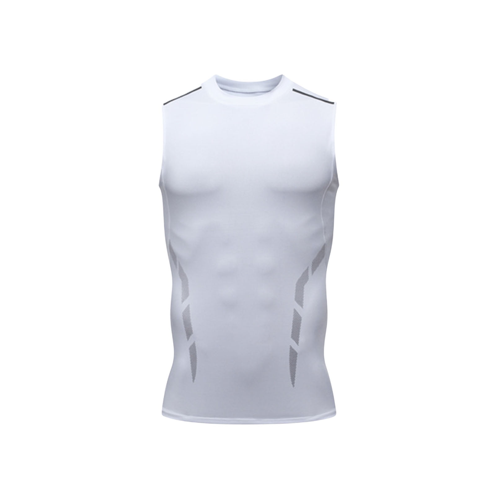 Compression Shirt Men Tank Top Undershirt Slimming Body Shapewear Tummy ...
