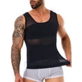 Compression Shirt for Men Slimming Undershirt Body Shaper Tank top for ...