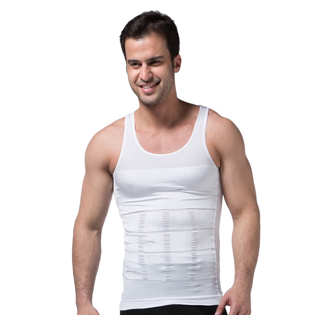 Compression Shirts For Men Shapewear Vest Body Shaper - Walmart.com