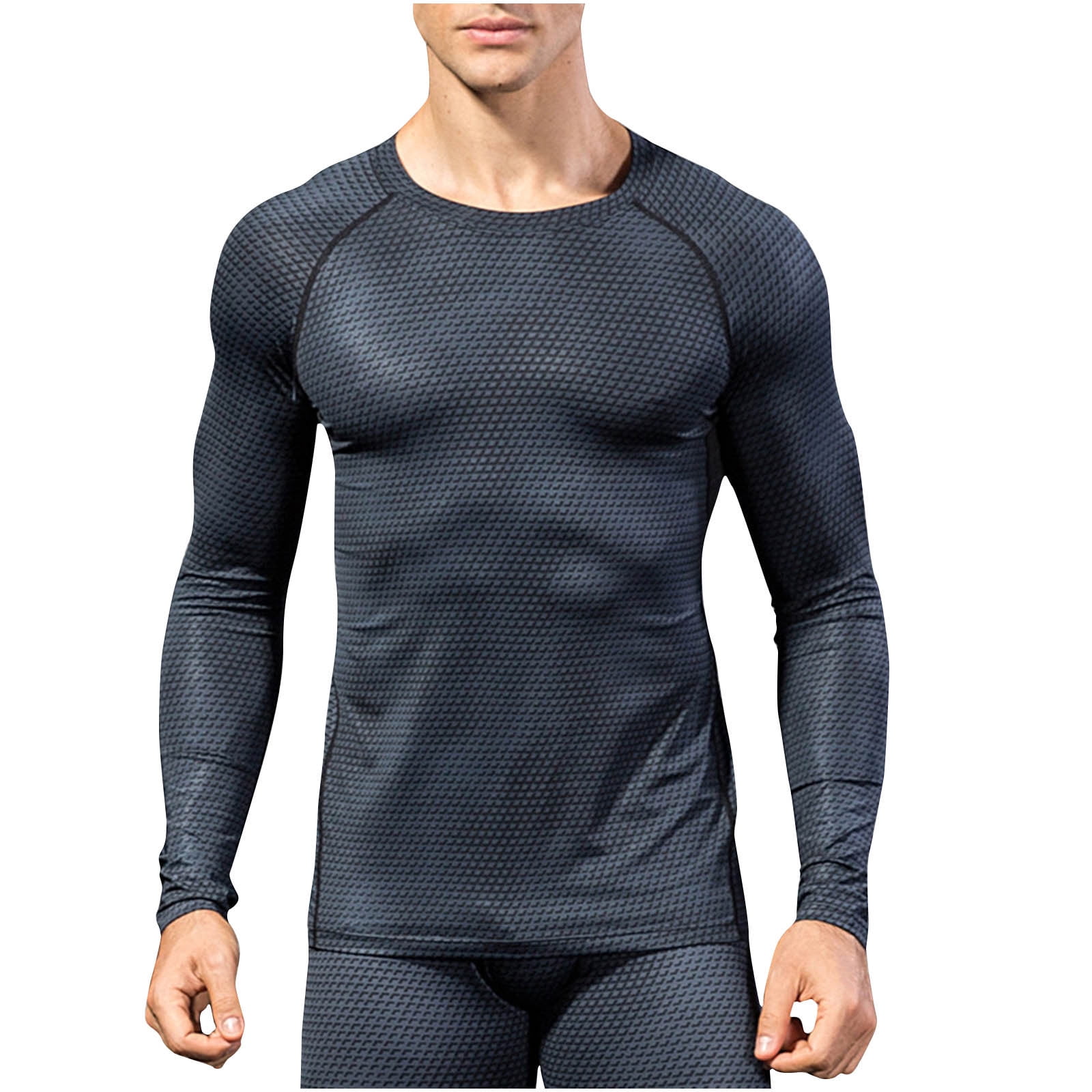 Compression Shirts for Men Lightweight Long Sleeve Sweatshirts Mens ...