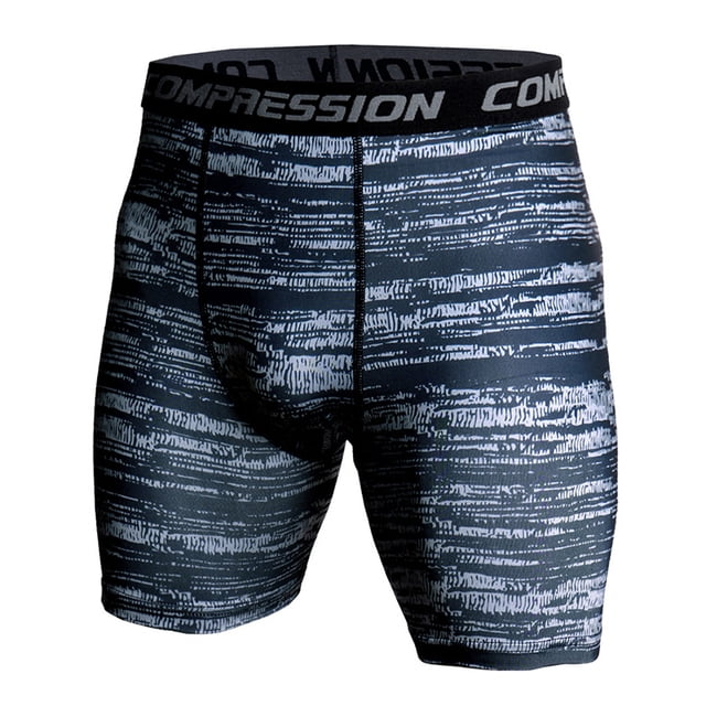 Compression Shorts Men 3D Print Camouflage Bodybuilding Tights Short ...