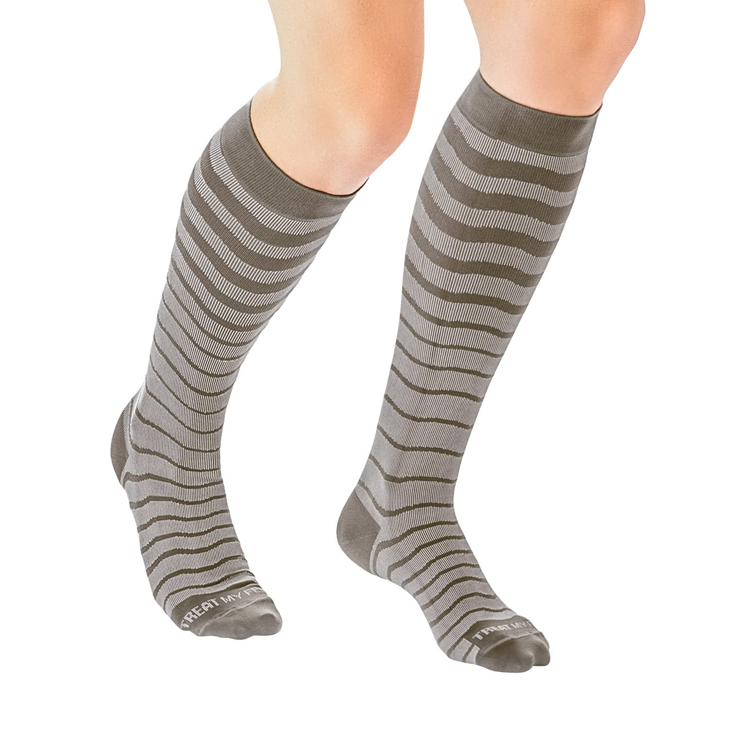 Compression Socks 15-20 mmHg for Women & Men, Knee High Compression ...