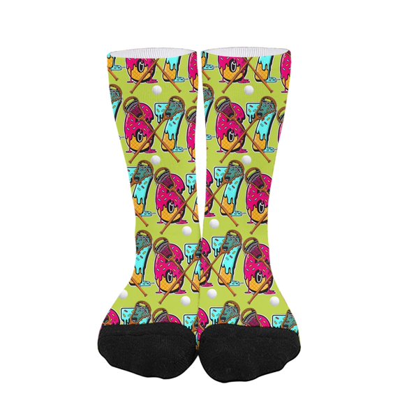Compression Socks 67 Socks 6 7 Meme Novelty Six Seven Crew Socks Fun ...