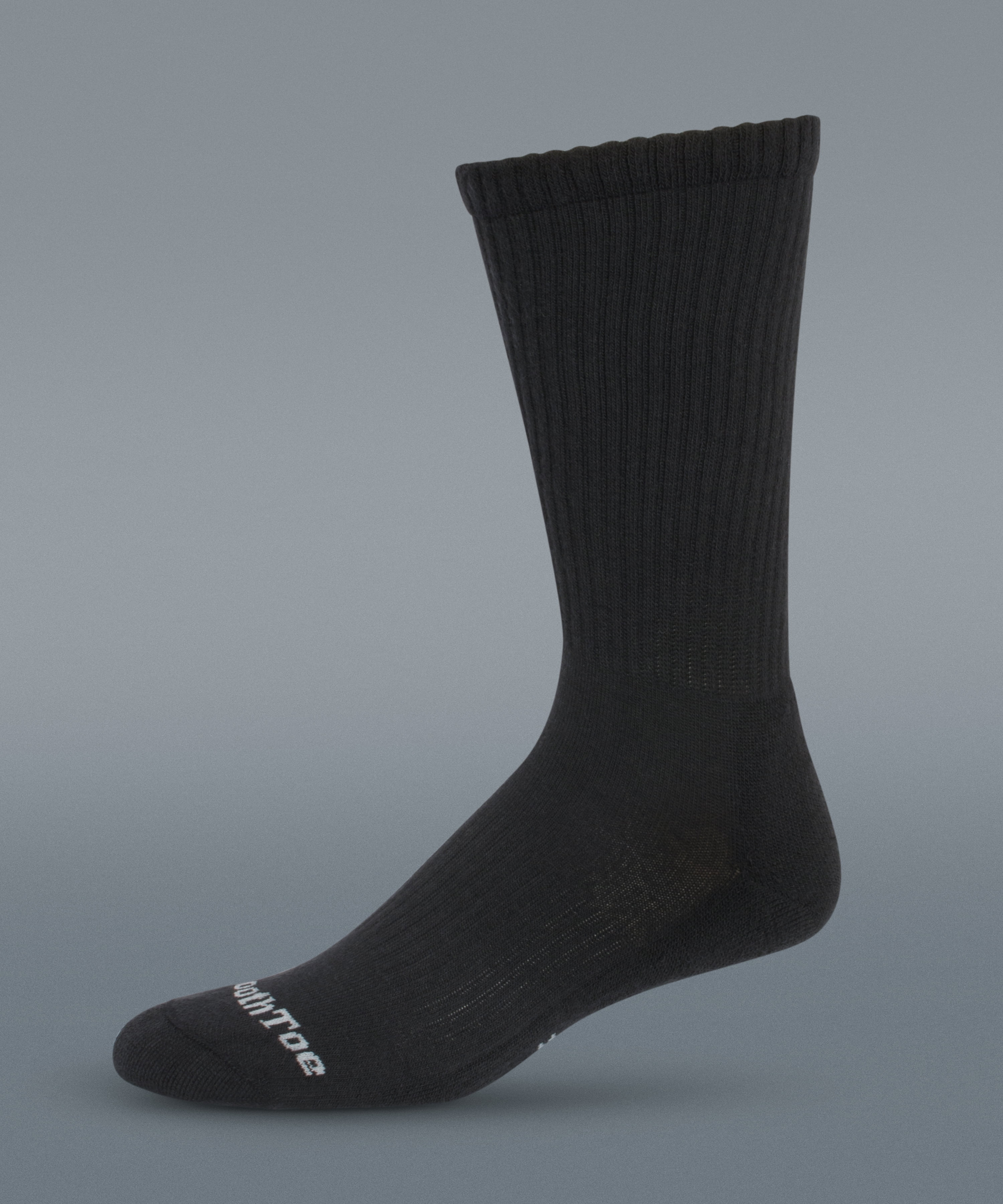 Compression Socks - Crew-Black, Large by SmoothToe - Walmart.com