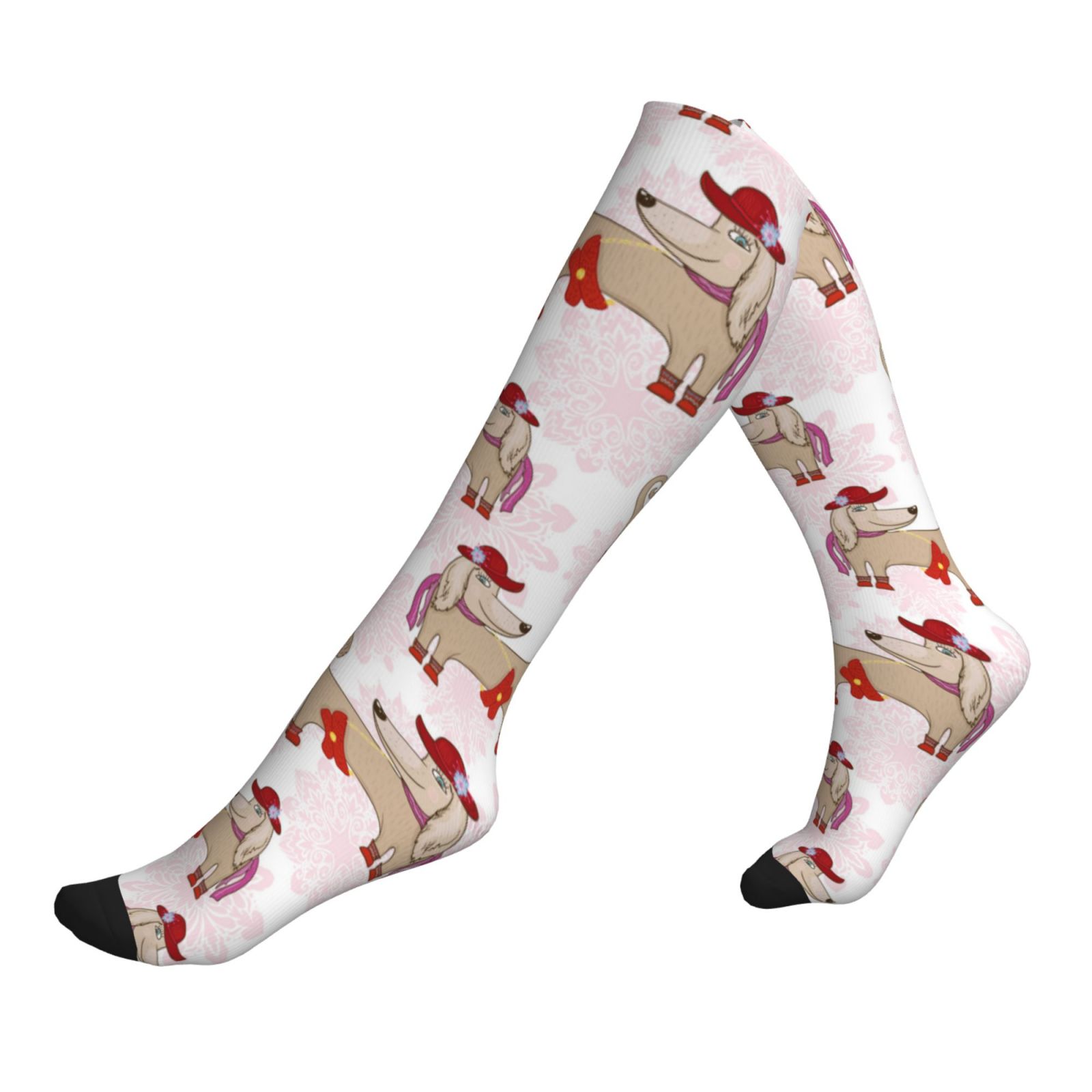 Compression Socks For Women And Men - Beautiful Dachshund Dog Puppy ...
