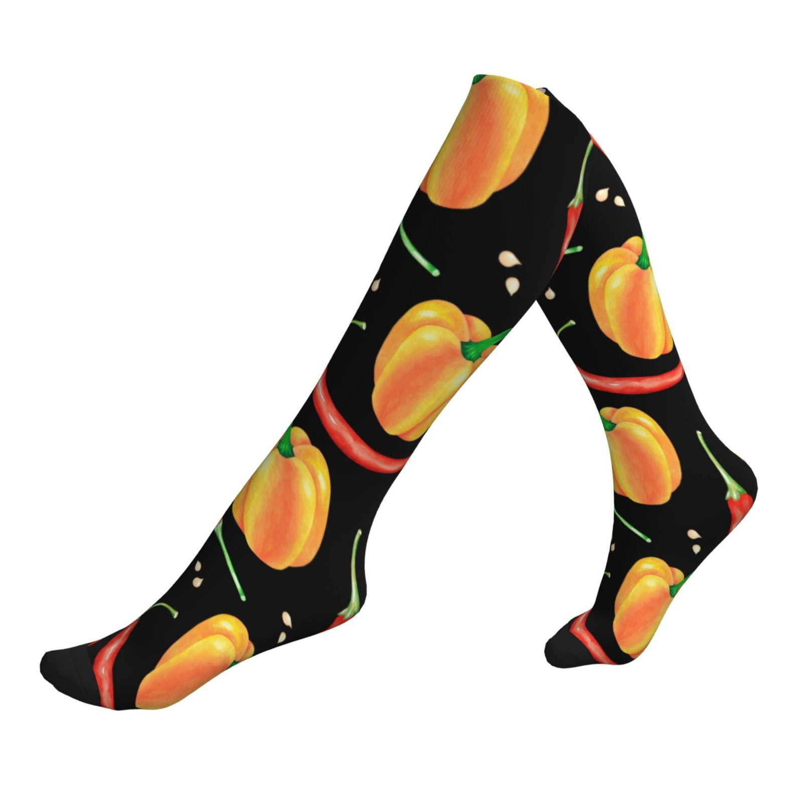Compression Socks For Women And Men - Bell Pepper Red Yellow ...