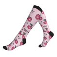 Compression Socks For Women And Men - Bike With Donut Wheels ...