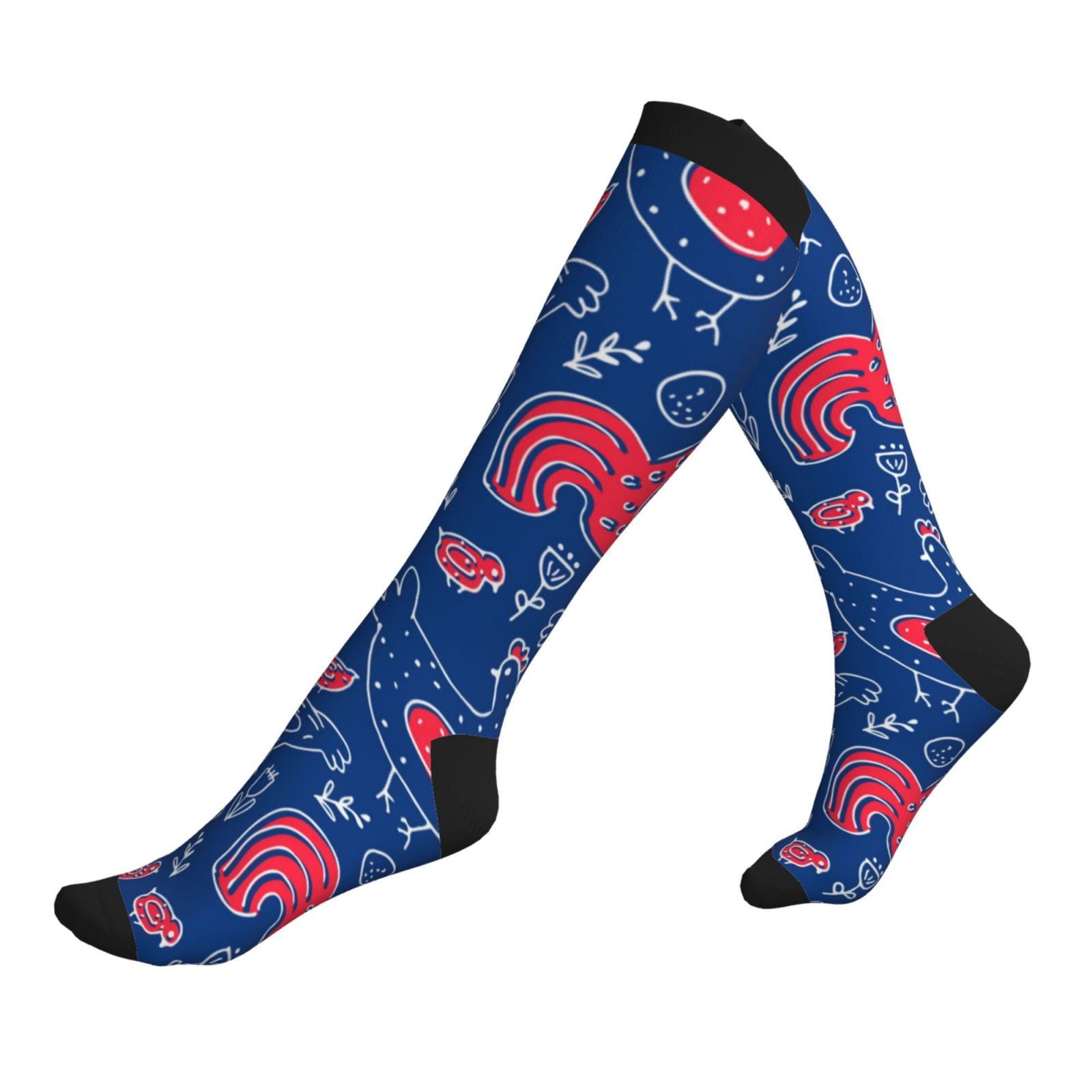 Compression Socks For Women And Men - Chicken And Rooster Compression ...