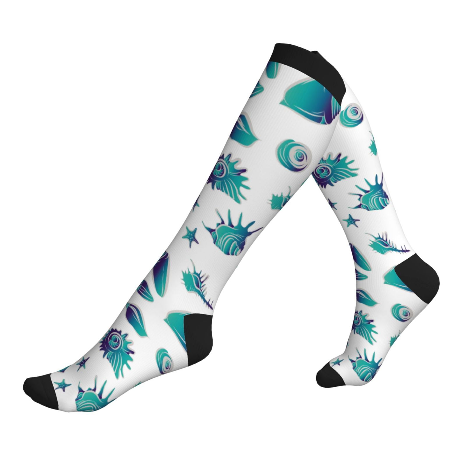 Compression Socks For Women And Men - Conch Dark Green Compression ...