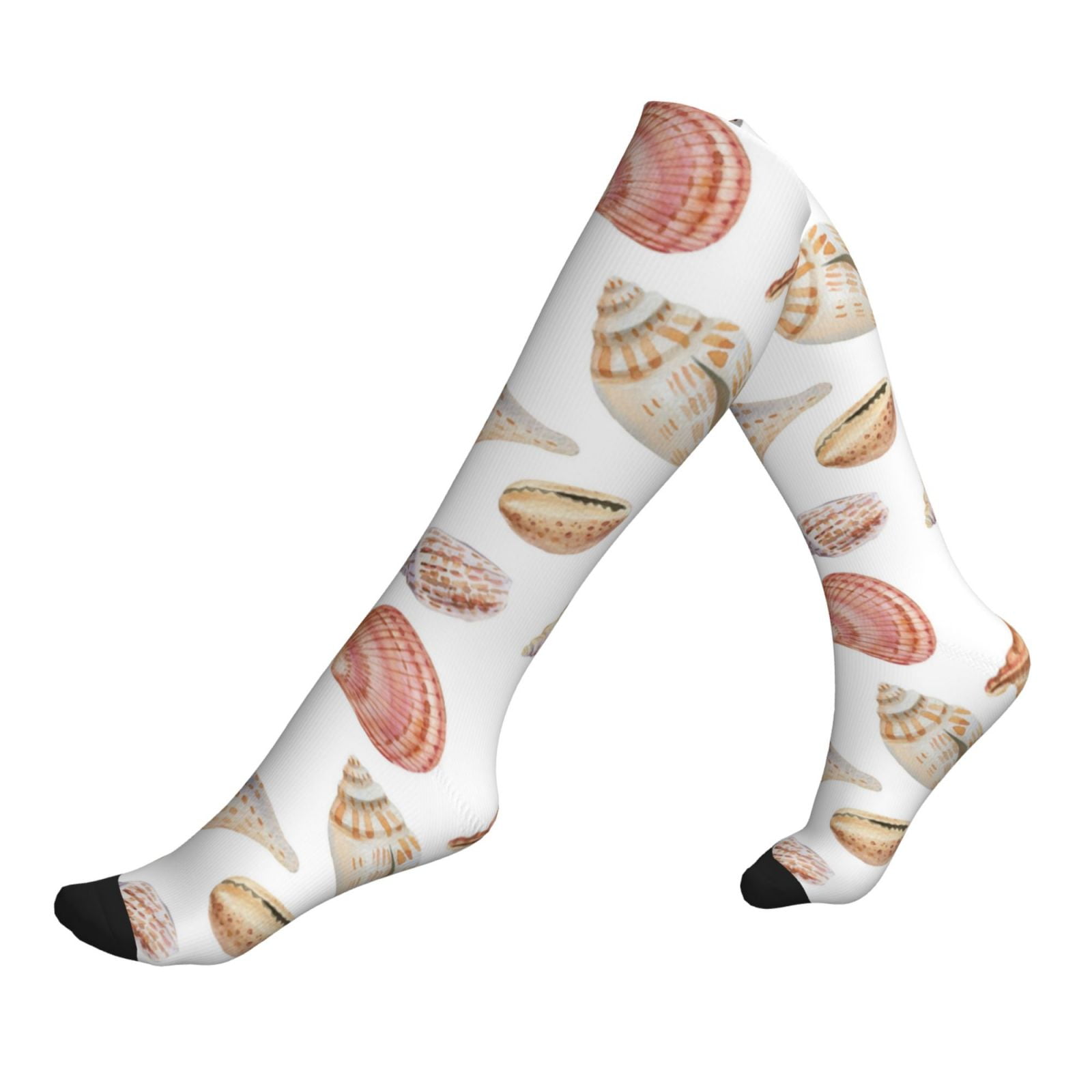 Compression Socks For Women And Men - Conch Shell No.J924 Compression ...