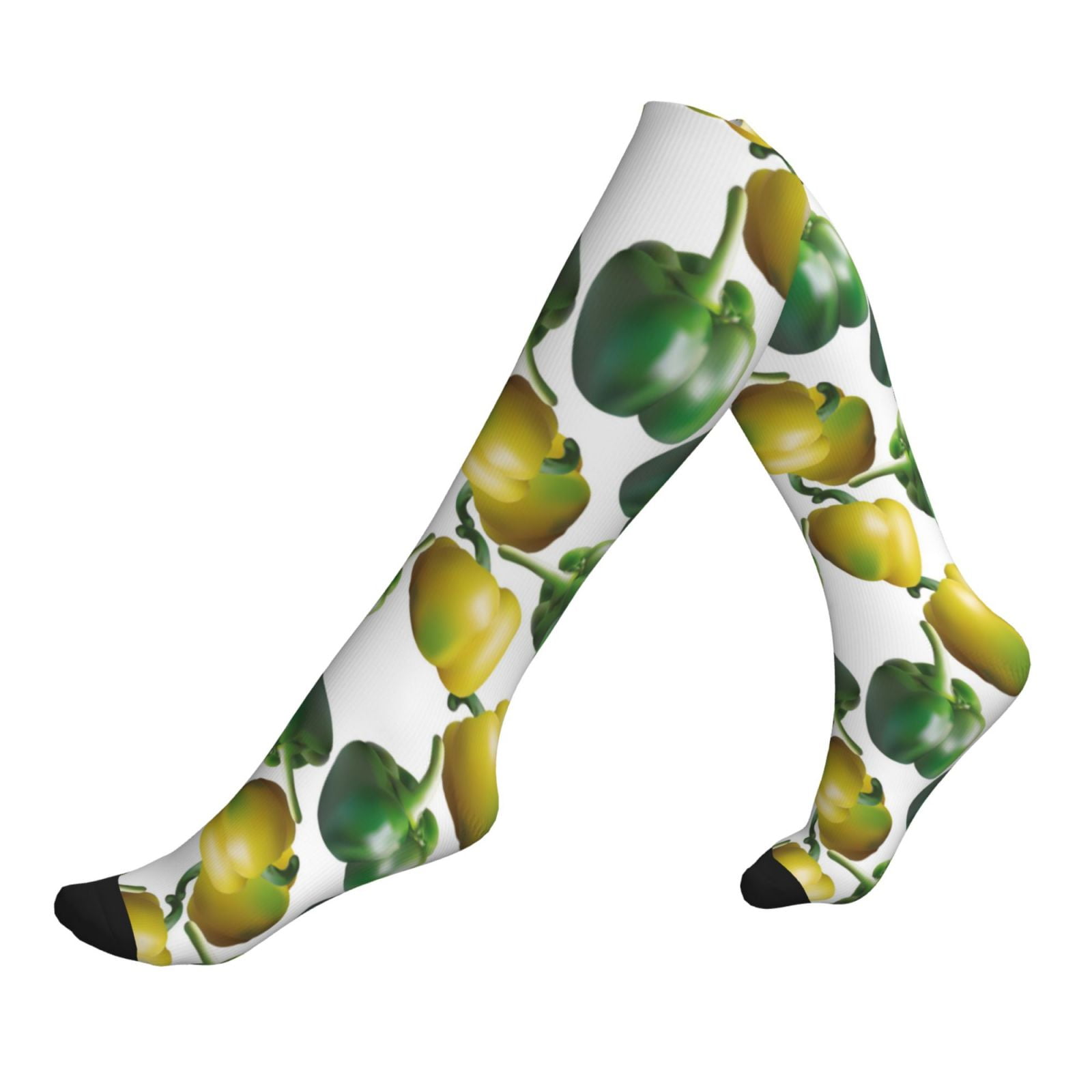 Compression Socks For Women And Men - Cute Bell Pepper Print ...