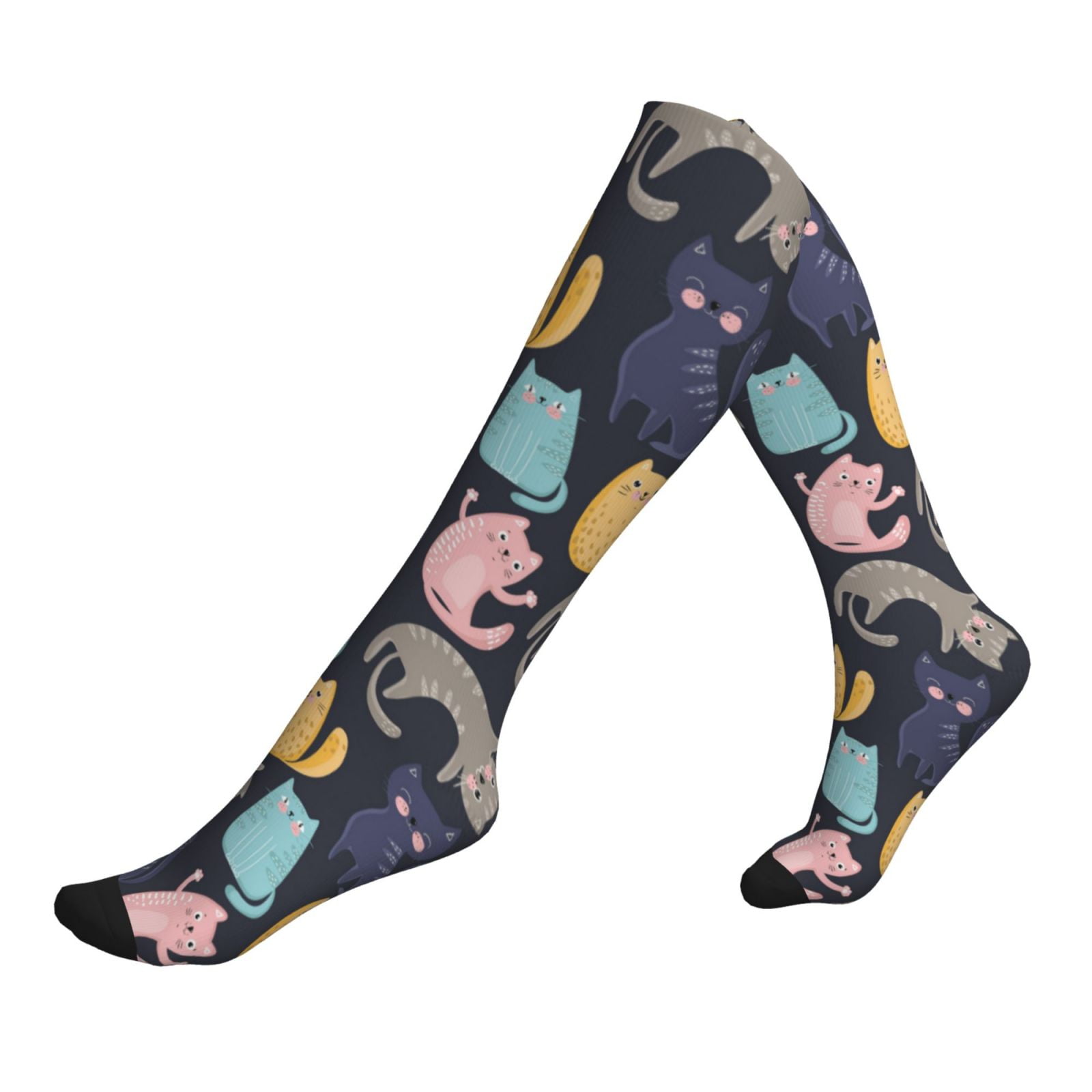 Compression Socks For Women And Men - Cute Cat No.1081 Compression ...