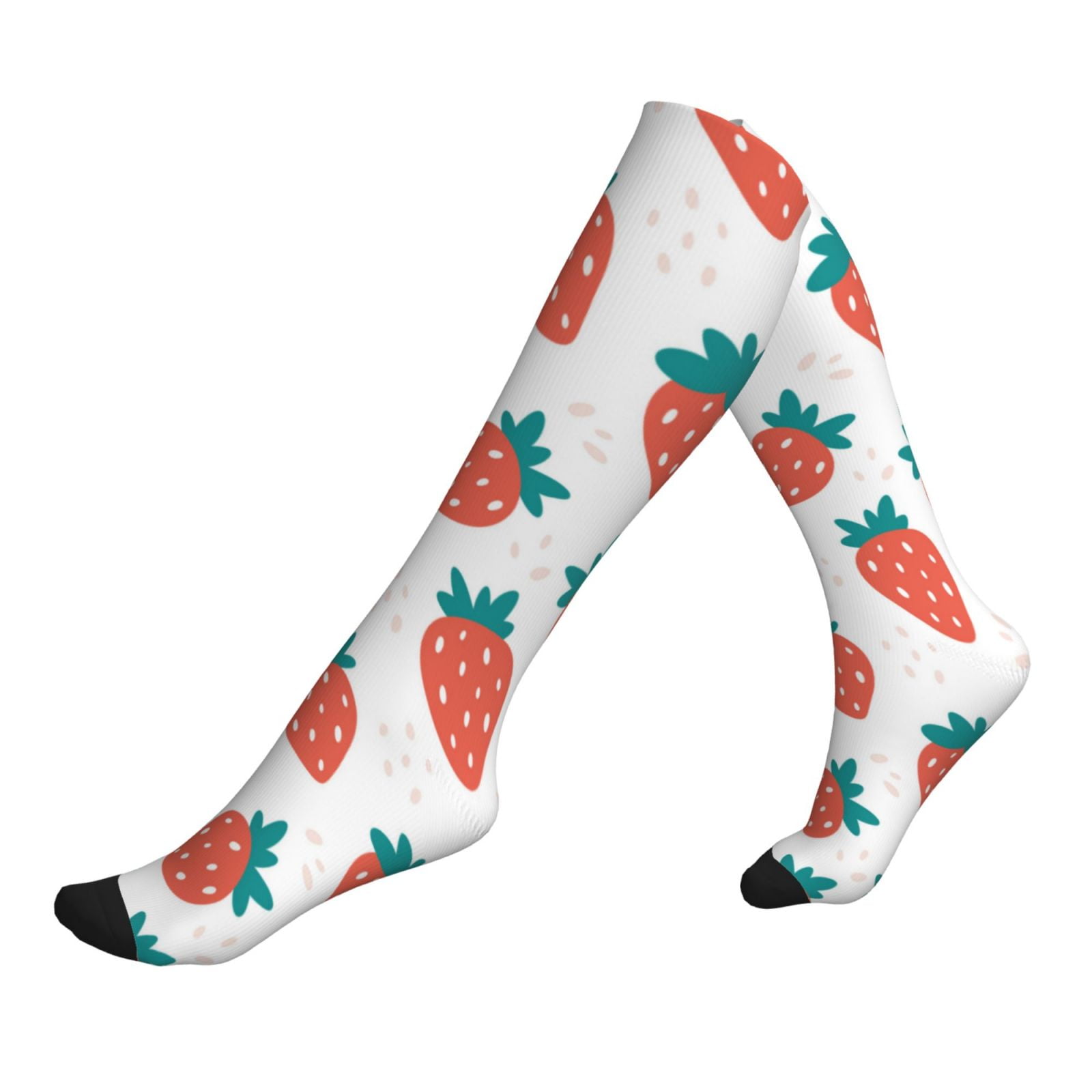 Compression Socks For Women And Men - Cute Crisp Strawberry Compression ...